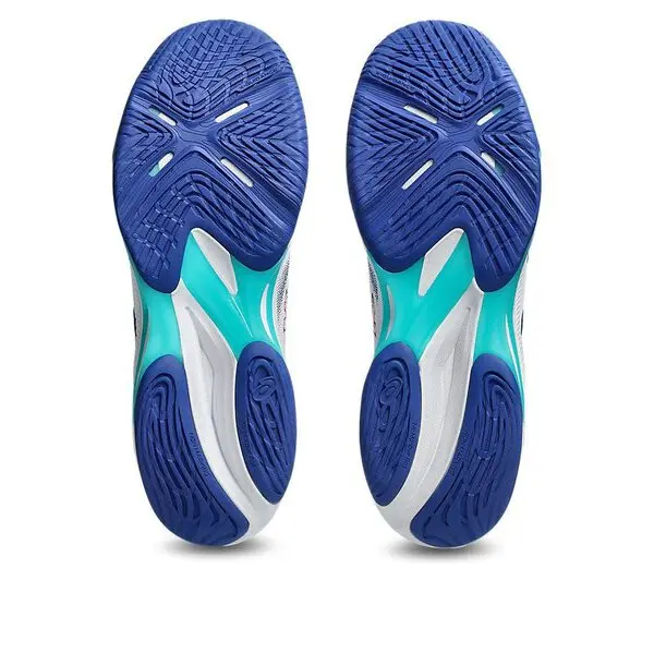 Asics Netburner Ballistic Ff 4 Athletic Sneakers - White/blue
