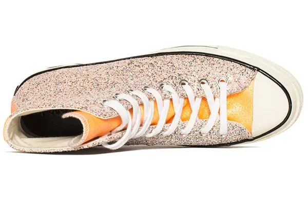 CONVERSE Jw Anderson X Chuck 70 High Glitter Sneakers