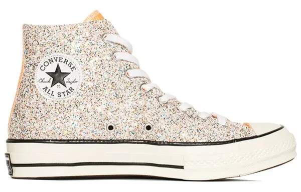 CONVERSE Jw Anderson X Chuck 70 High Glitter Sneakers