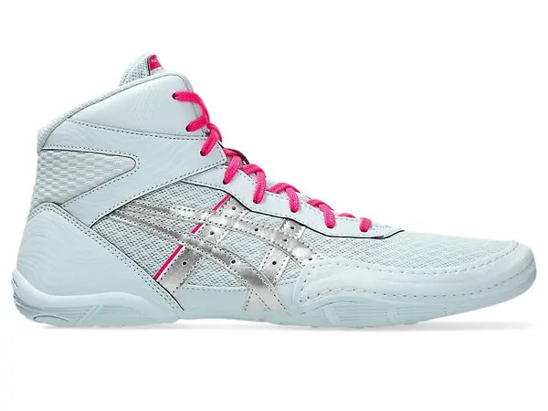 Asics Matflex 7 High-top Sneakers - Grey/pink/silver