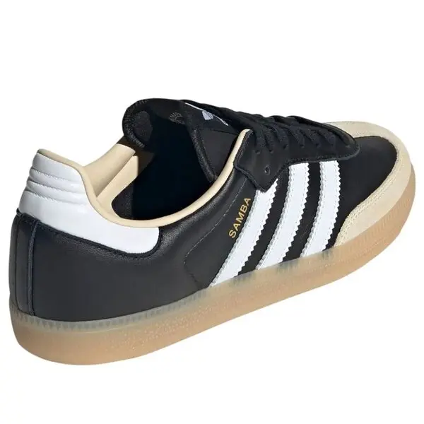 Adidas Samba Og "black White Gum" Sneakers - Core Black/core White/gum