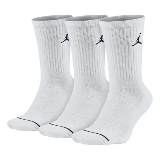 JORDAN Jumpman Crew Socks - White