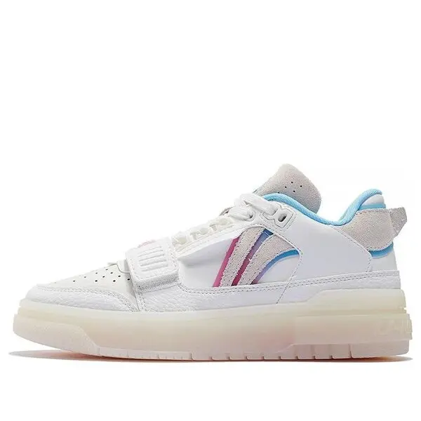 LI-NING Badfive Rookie Low Top Sneakers - White/beige/blue