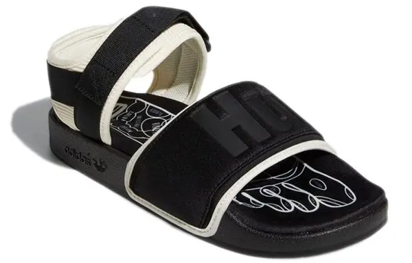 Adidas X Pharrell Williams Adilette 2.0 Sandals - Black