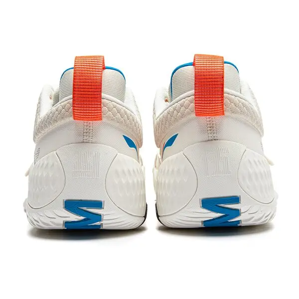 LI-NING Badfive Furious 2 Sneakers - Beige/blue/orange