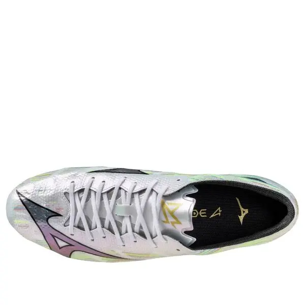 Mizuno Alpha 2 Elite Ag - Silver/neon