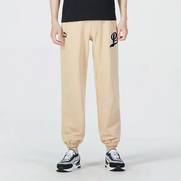 PUMA Team Sweatpants 'beige