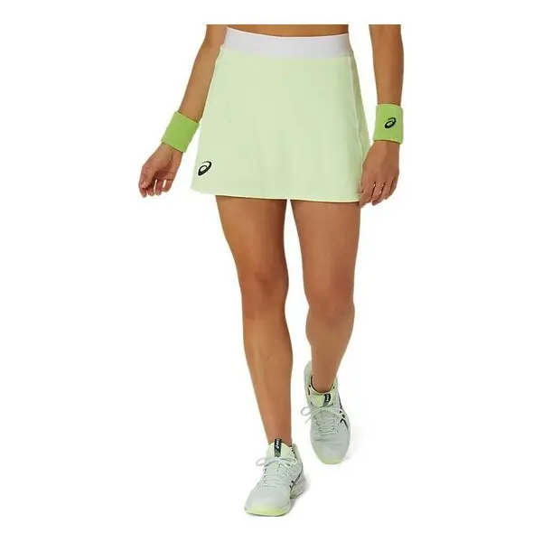 Asics Logo Tennis Skirt - Illuminate Yellow