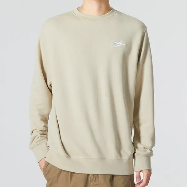 Nike Nsw Club Crw Ft 'light Beige - Default Colorway