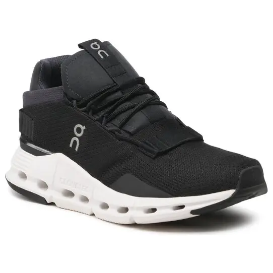 On Cloudnova Sneakers - Phantom/white