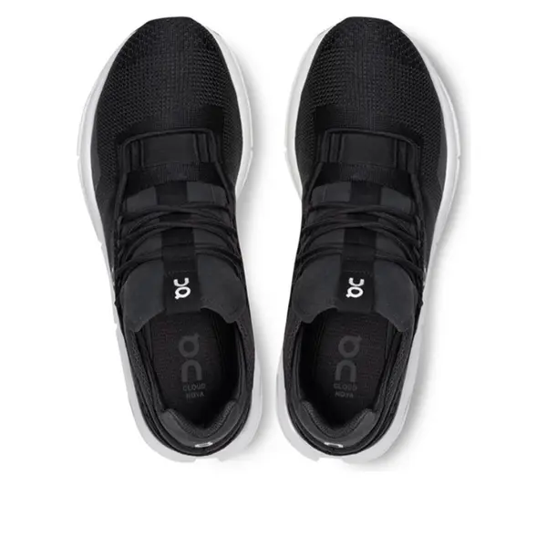 On Cloudnova Sneakers - Phantom/white