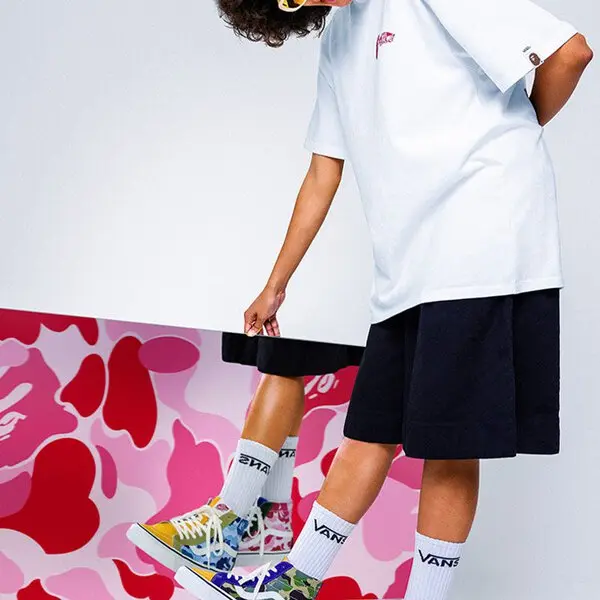 VANS X Bape Sk8-hi T-shirt