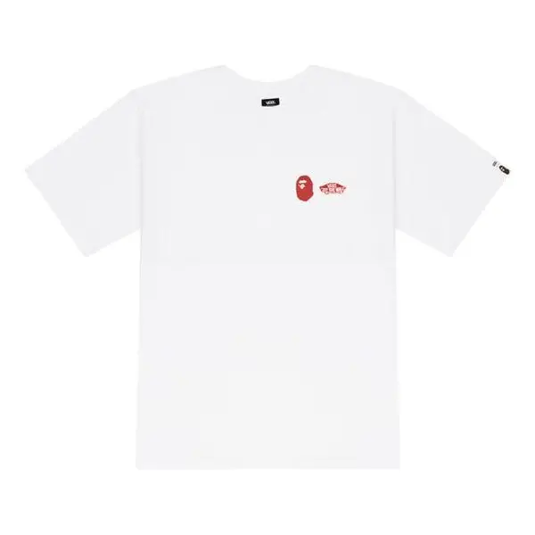 VANS X Bape Sk8-hi T-shirt - White