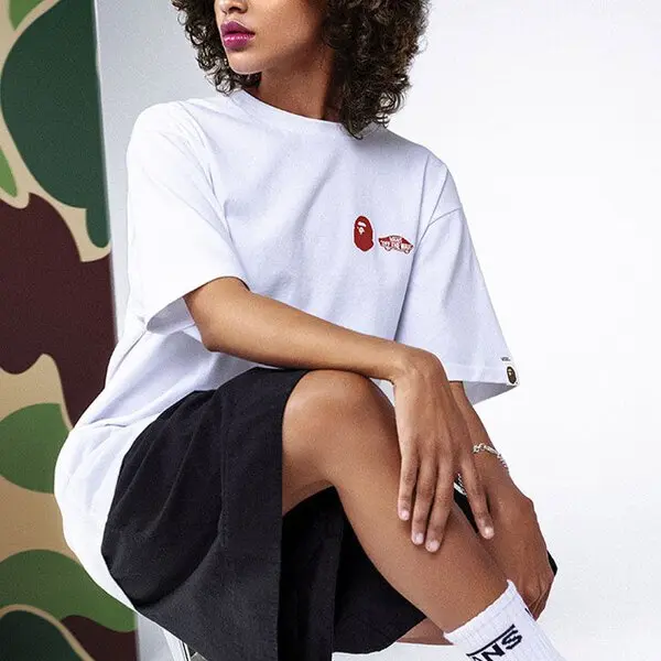 VANS X Bape Sk8-hi T-shirt