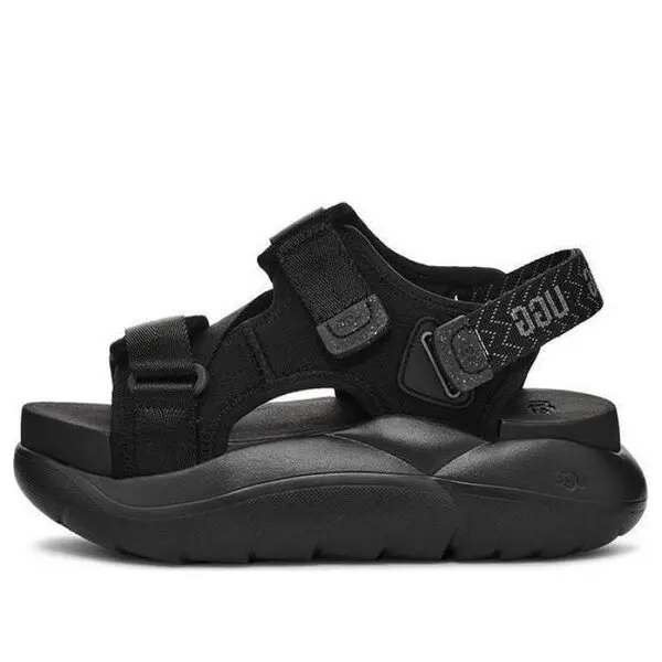 UGG La Alto Cross Strap Sandals - Black