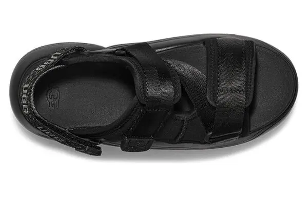 UGG La Alto Cross Strap Sandals - Black