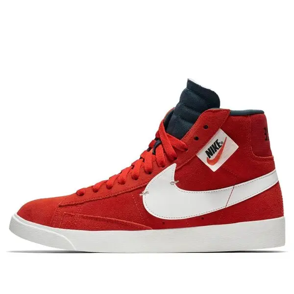 Nike Blazer Mid Rebel Xx High Top Sneakers - Red/white