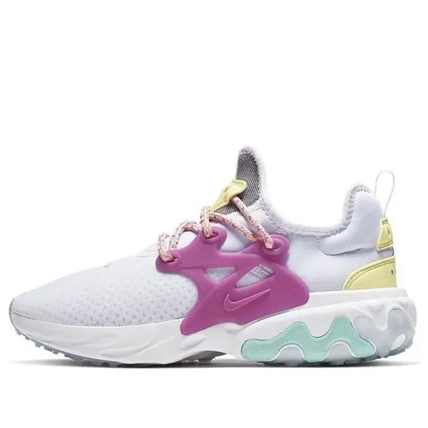 Nike React Presto "white Hyper Violet - Orchid