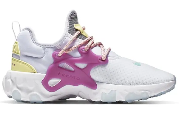 Nike React Presto "white Hyper Violet - Purple