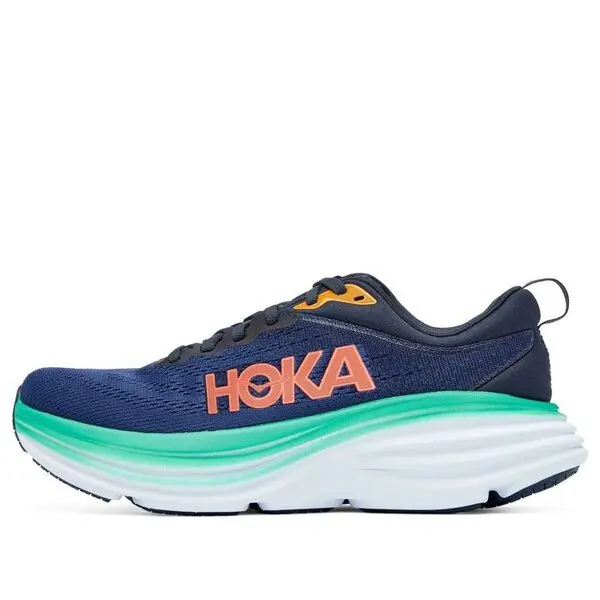 Hoka One One Bondi 8 Sneakers - Outer Space/bellwether Blue