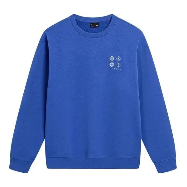 LI-NING Chinese Culture Logo Sweatshirt - Blue