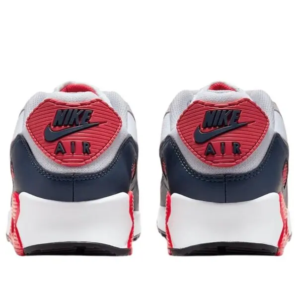 Nike Max 90 "usa" Sneakers - White/cool Grey/university Red