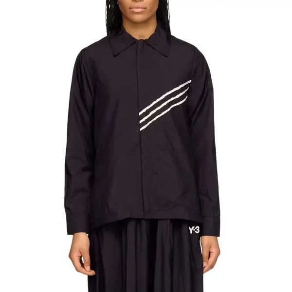 Adidas Y-3 Raw Edge 3 Stripes Shirt
