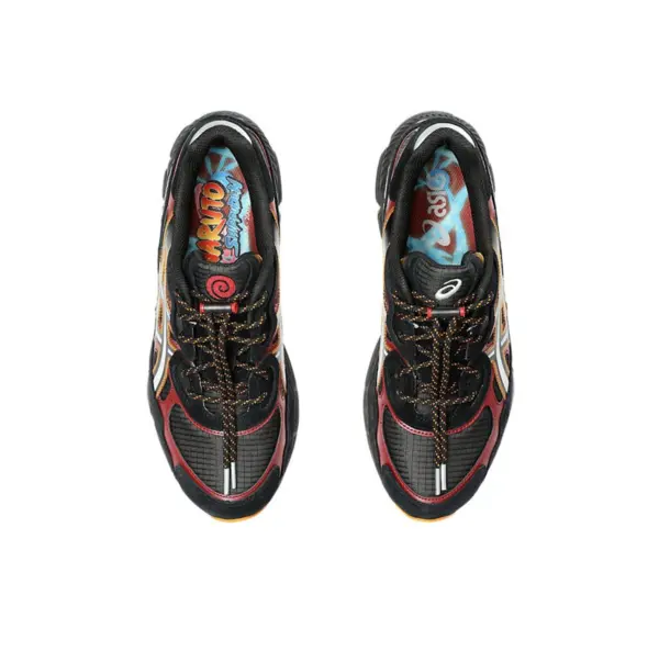 Asics X Naruto Shippuden Gel-nyc 'naruto Uzumaki' Sneakers - Black/pure Silver