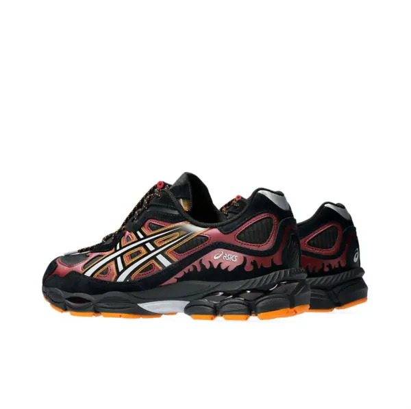 Asics X Naruto Shippuden Gel-nyc 'naruto Uzumaki' Sneakers - Black/pure Silver