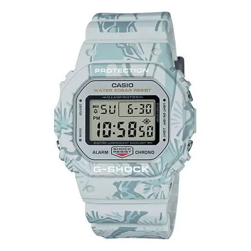 Casio G-shock Square Digital Watch - Light Gray