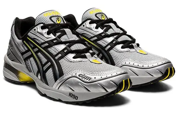Asics Gel-1090 "mid Grey" Athletic Sneakers - Grey/black