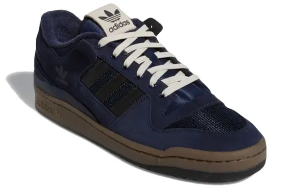 Adidas Forum 84 Low Adv "collegiate Navy Gum" Sneakers - Blue/brown