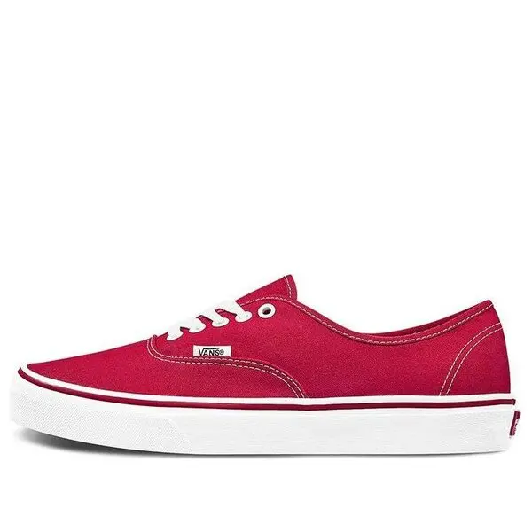 VANS Authentic Low Top Sneakers - Red