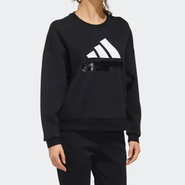 Adidas Sweatshirt With Graphic Logo Detail