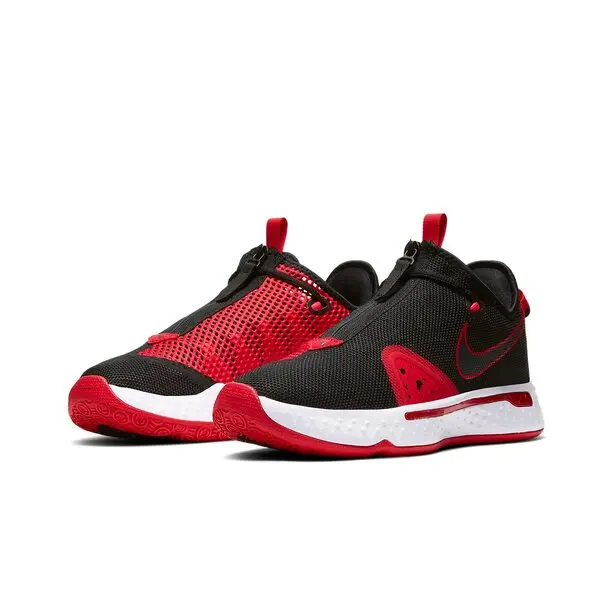 Nike Pg 4 Ep "bred" Athletic Sneakers - Black/red