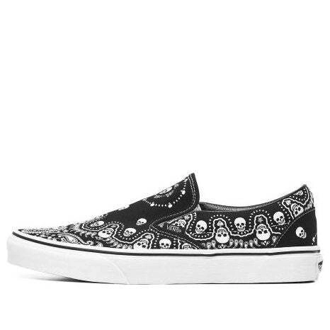 VANS Ua Classic Slip-on Sneakers With Skull And Paisley Print - Default Color