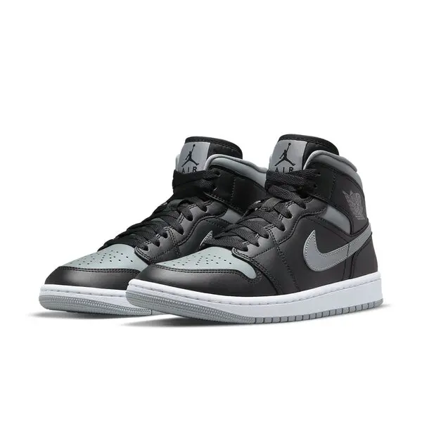 JORDAN 1 Mid "shadow" Sneakers - Black/grey