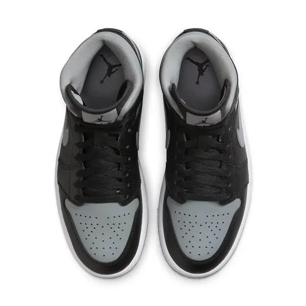 JORDAN 1 Mid "shadow" Sneakers - Black/grey