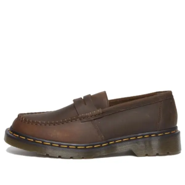 Dr. Martens Penton Crazy Horse Loafers - Tan