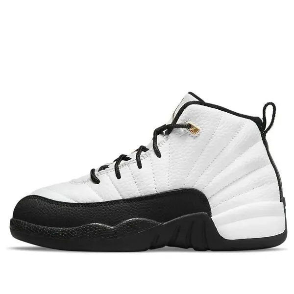 JORDAN 12 Retro "royalty" High Top Sneakers - White/black/gold