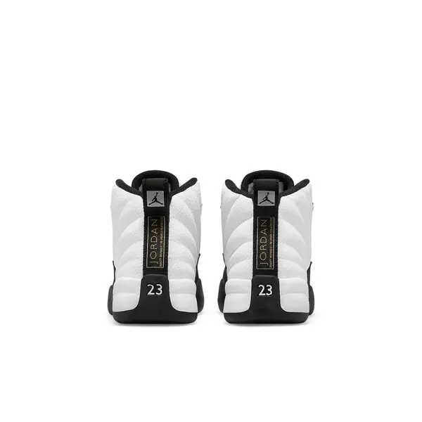 JORDAN 12 Retro "royalty" High Top Sneakers - White/black/gold