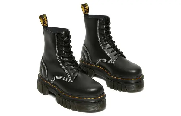 Dr. Martens Audrick Leather Platform Boots