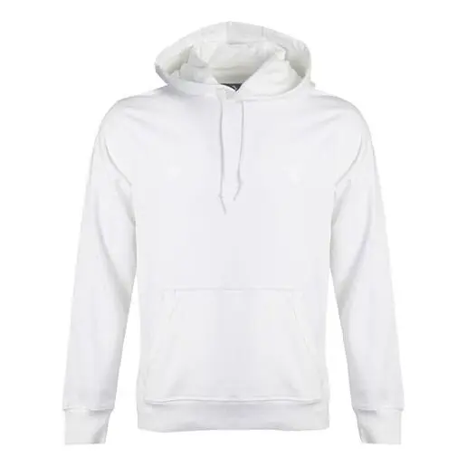 CONVERSE Logo Sports Knit Hoodie - White