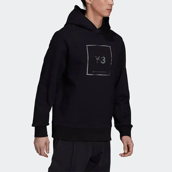 Adidas Y-3 Ss21 Logo Hoodie