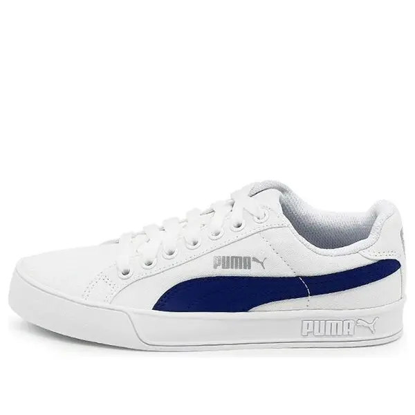 PUMA Smash Vulc Cv Sneakers - White/blue