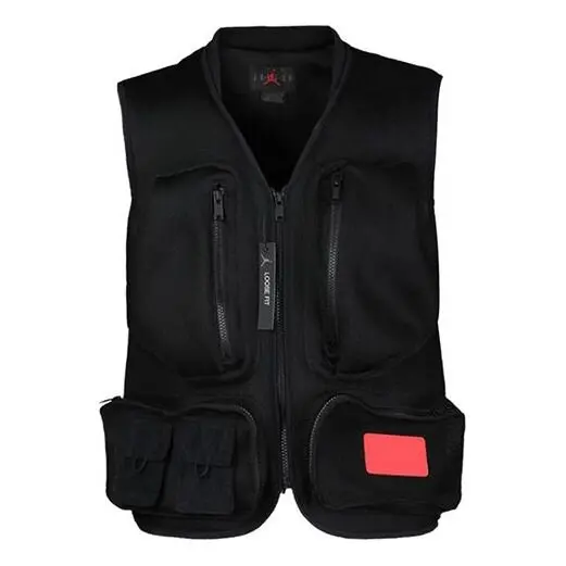 JORDAN Engineered Spacer Mesh Vest - Black