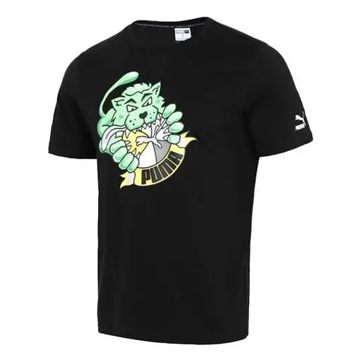 PUMA Graphic Summer T-shirt - Black