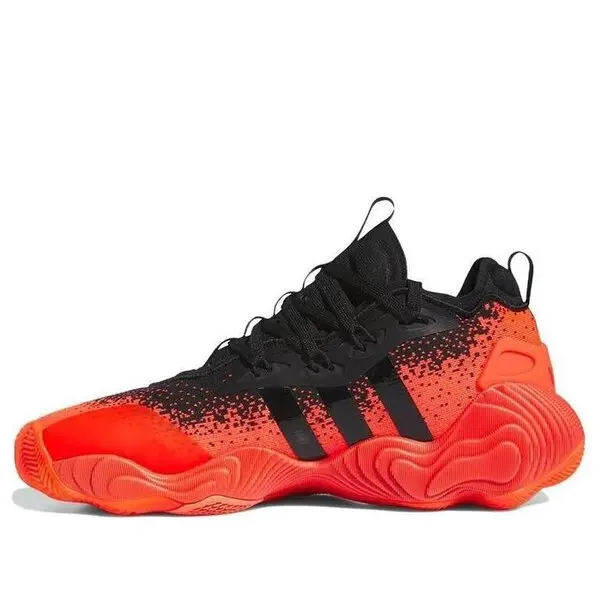Adidas Trae Young 3.0 Athletic Sneakers - Core Black/solar Red/core Black