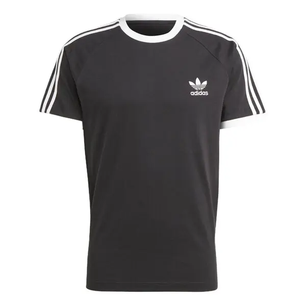Adidas Originals Adicolor Classics 3-stripes Tee 'black - Black/white