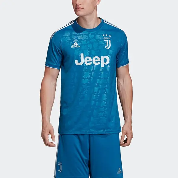 Adidas Juventus 19-20 Away Football Jersey - Blue